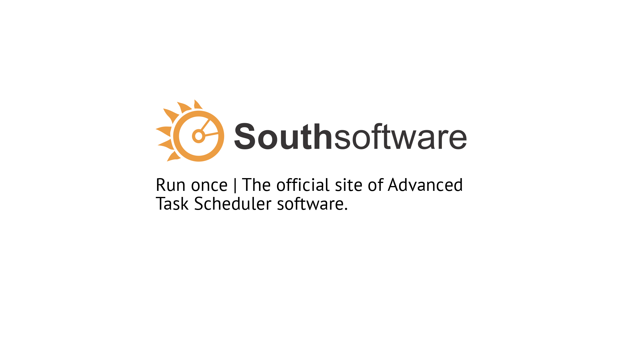 Run once | Online Manual